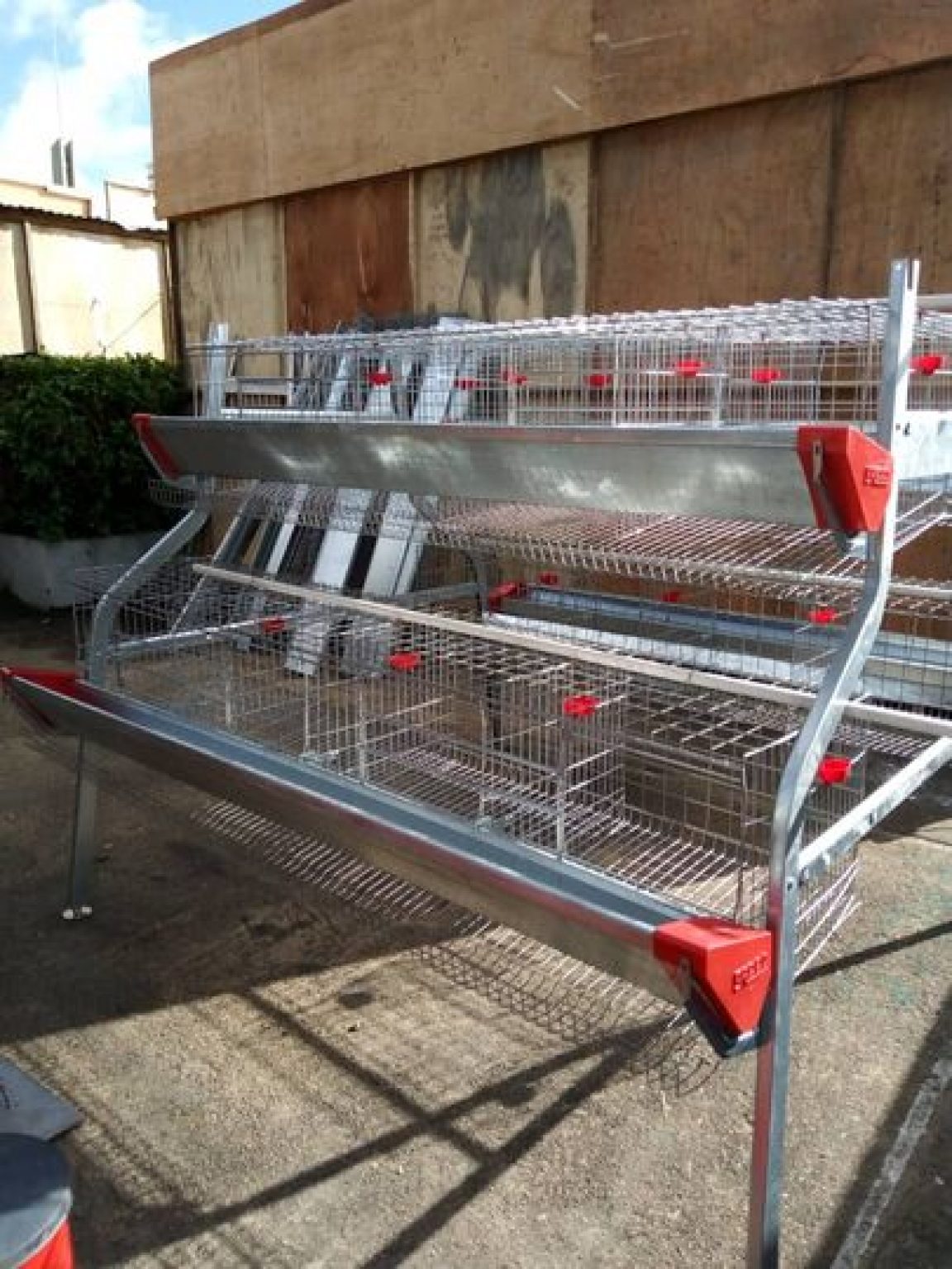 2 Tier Battery Cage (64-80 Layers) - HTS Farms