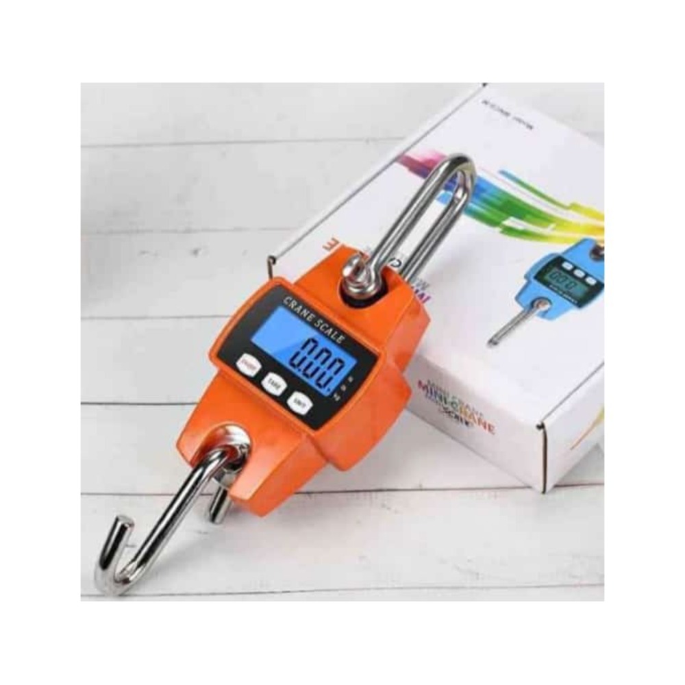 300kg Mini Handle Digital Scale Industrial Crane Scale Portable Lcd