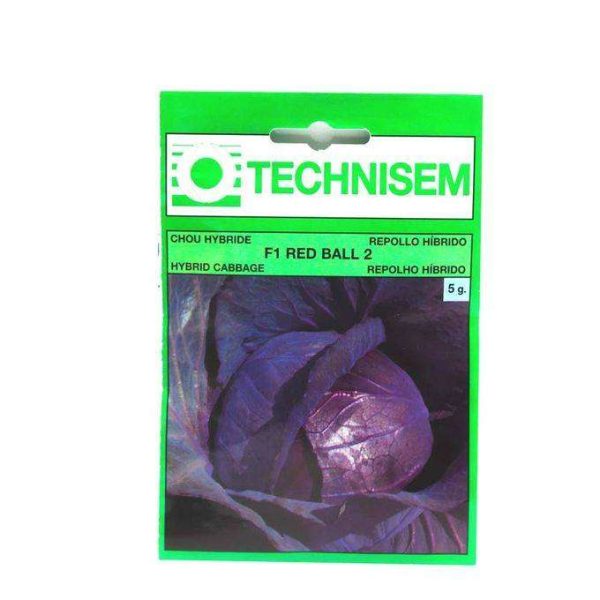 Red cabbage Red Ball F1 (Technisem | 5g) - HTS Farms