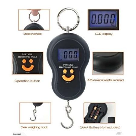 Digital Hanging Scale (50kg) - HTS Farms