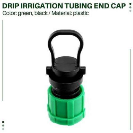 Drip Irrigation End Cap Plug | 100 Pieces/Pack - HTS Farms